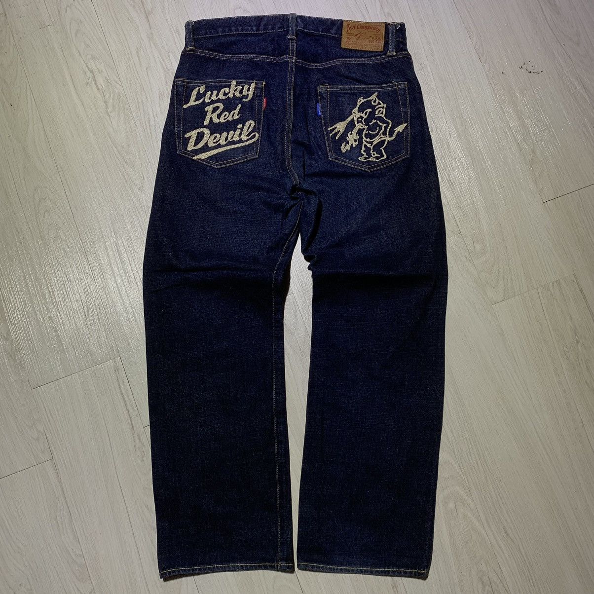 Japanese Brand × Streetwear × Tedman Tedman Selvedge Denim Lucky Red ...