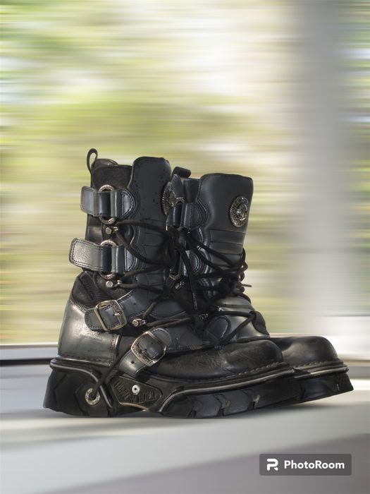 Vintage 🔥NEW ROCK VINTAGE LEATHER BOOTS 🔥 | Grailed