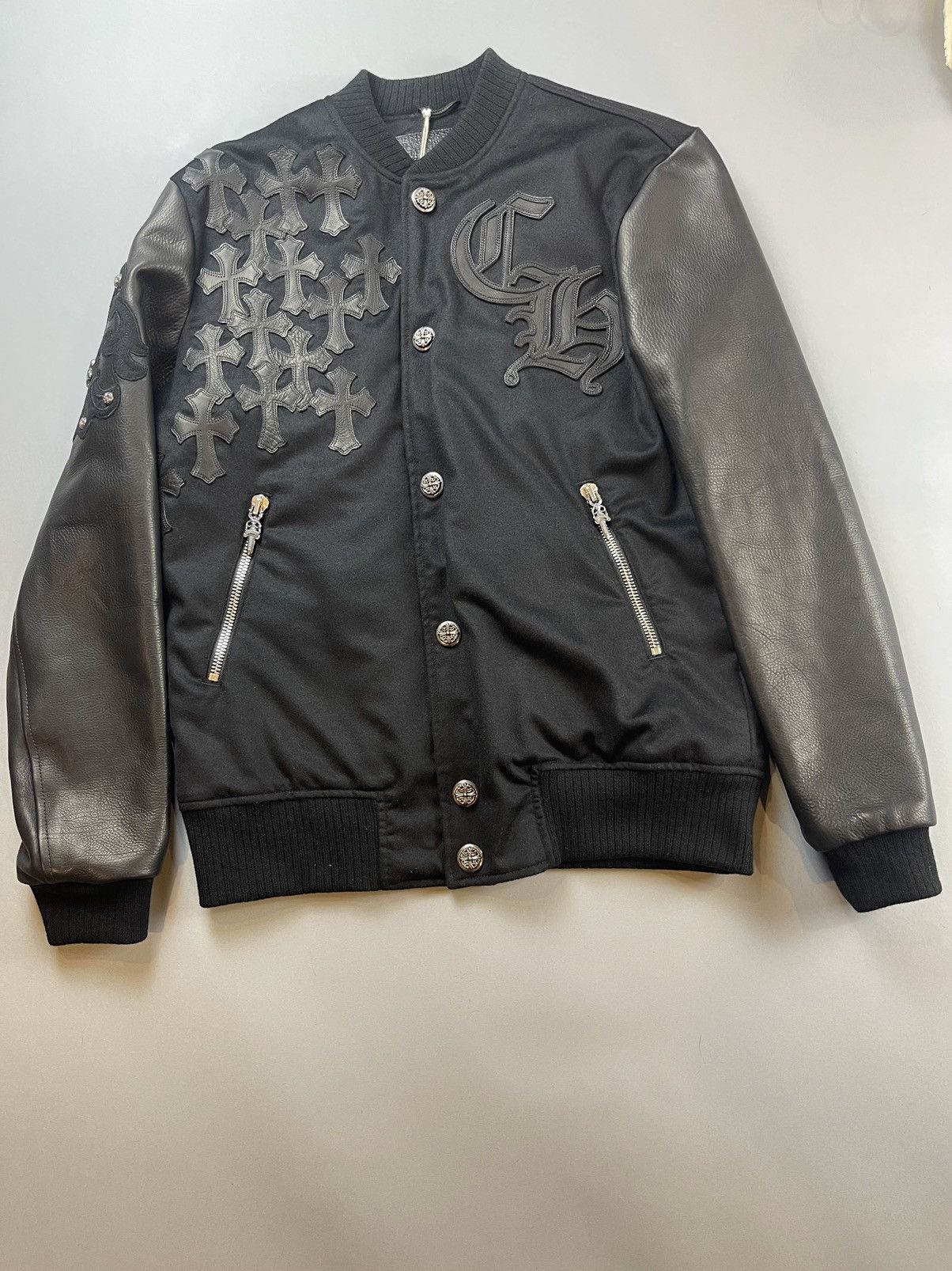 Chrome Hearts Chrome Hearts Varsity / Letterman Jacket | Grailed