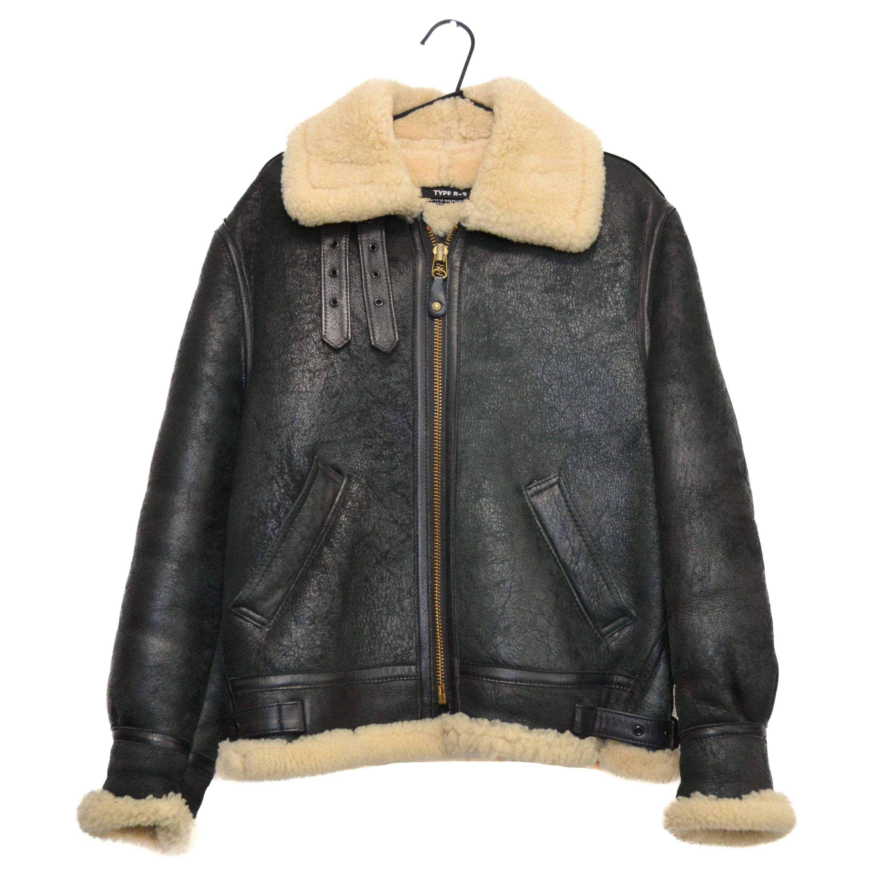 Schott Vintage Schott Type B-3 100% Leather Shearling Jacket | Grailed