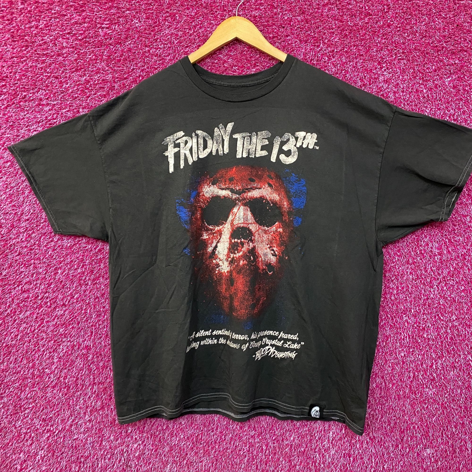Ripple Junction Friday The 13th Jason Voorhees Hockey Mask T-Shirt XL ...