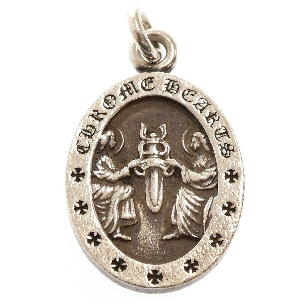 Chrome Hearts Chrome Hearts Angel Medal Pendant in Silver | Grailed