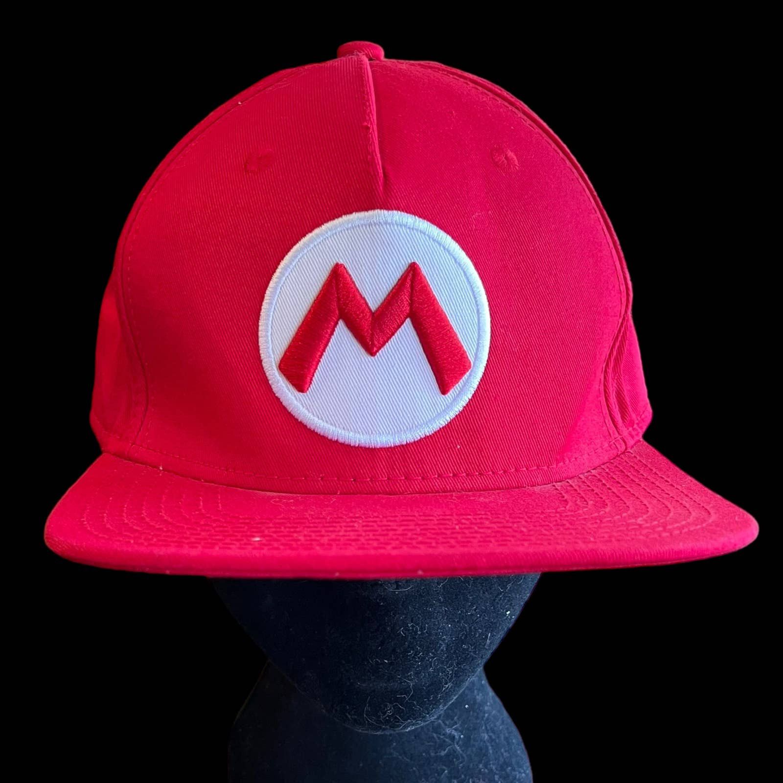 Nintendo Super Mario Brothers Movie Mario Logo Snap Back Hat | Grailed
