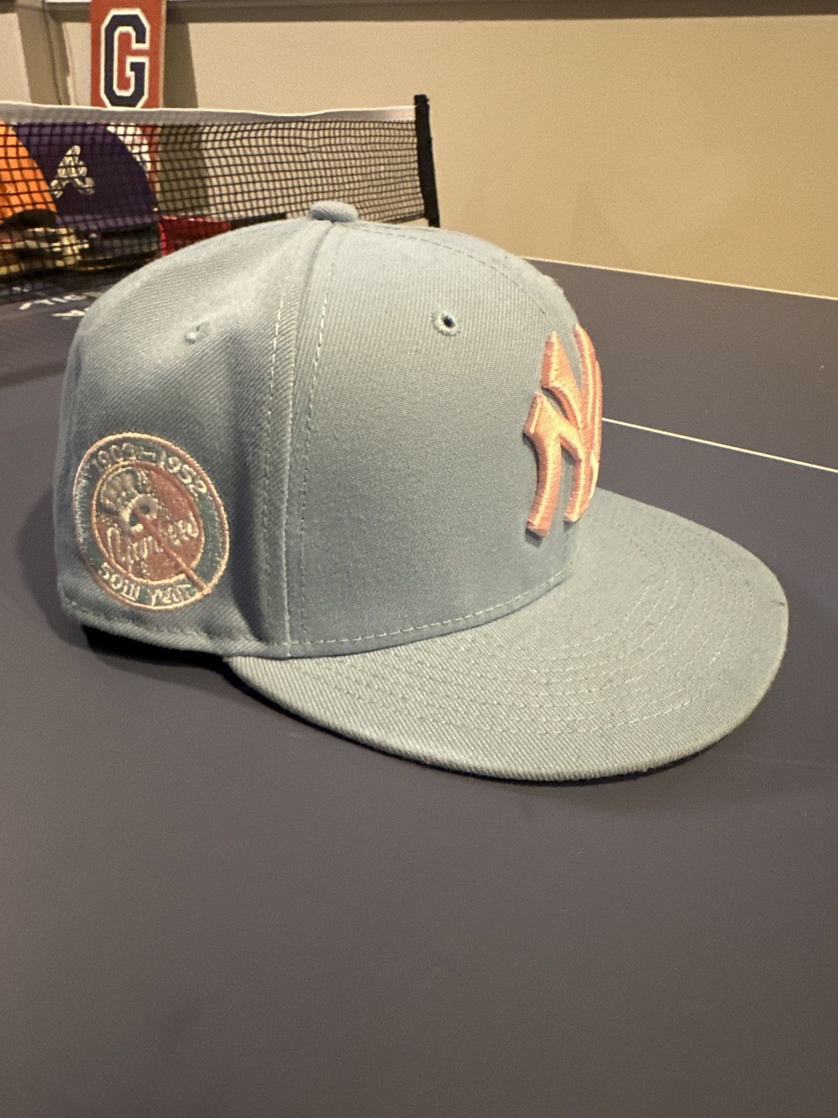 New Era New Era Light Blue New York Yankees Fitted cap | Grailed
