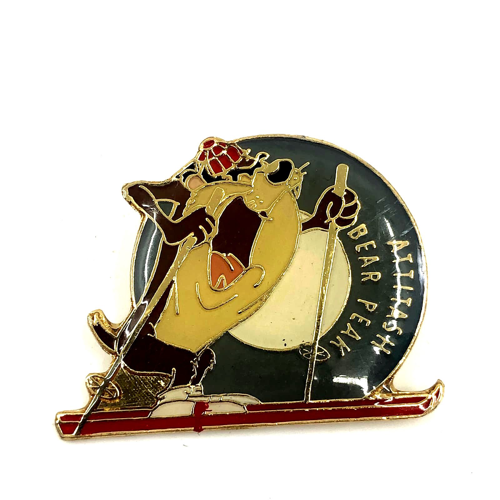 Universal Studios Warner Bros Taz Attitash Ski Resort Bear Peak 1992 ...