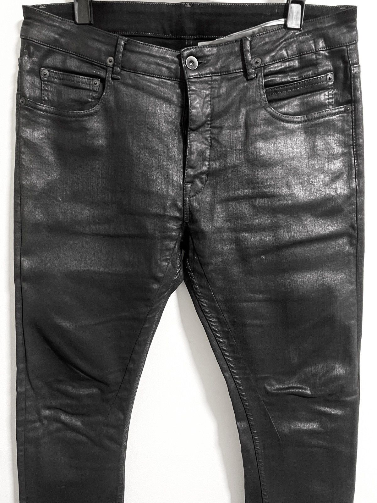 Rick Owens Drkshdw Rick Owens Drkshdw Detroit Waxed Denim | Grailed