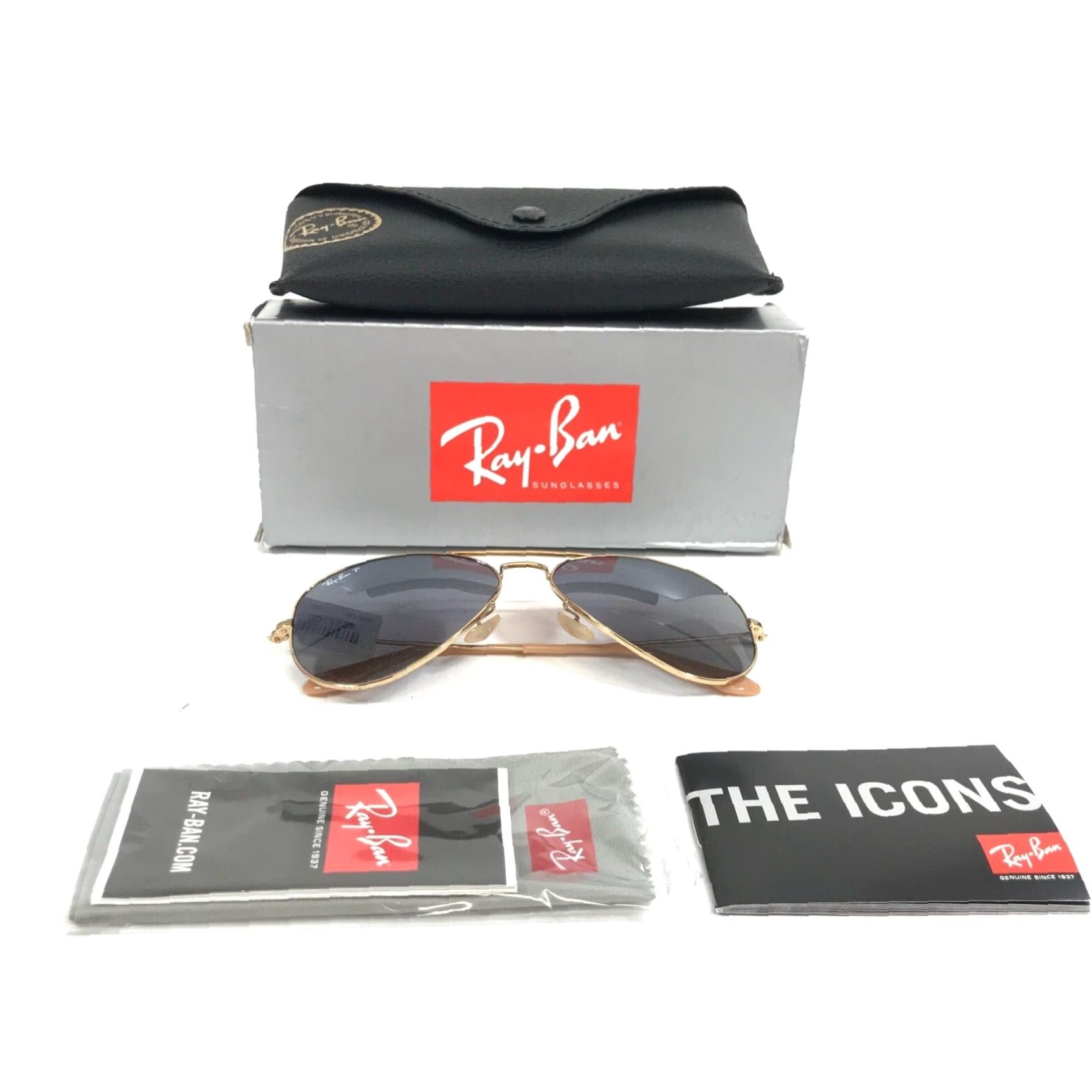 Vintage Gold Frame Aviator Shaped Large Metal Sunglasses with Gradient ...