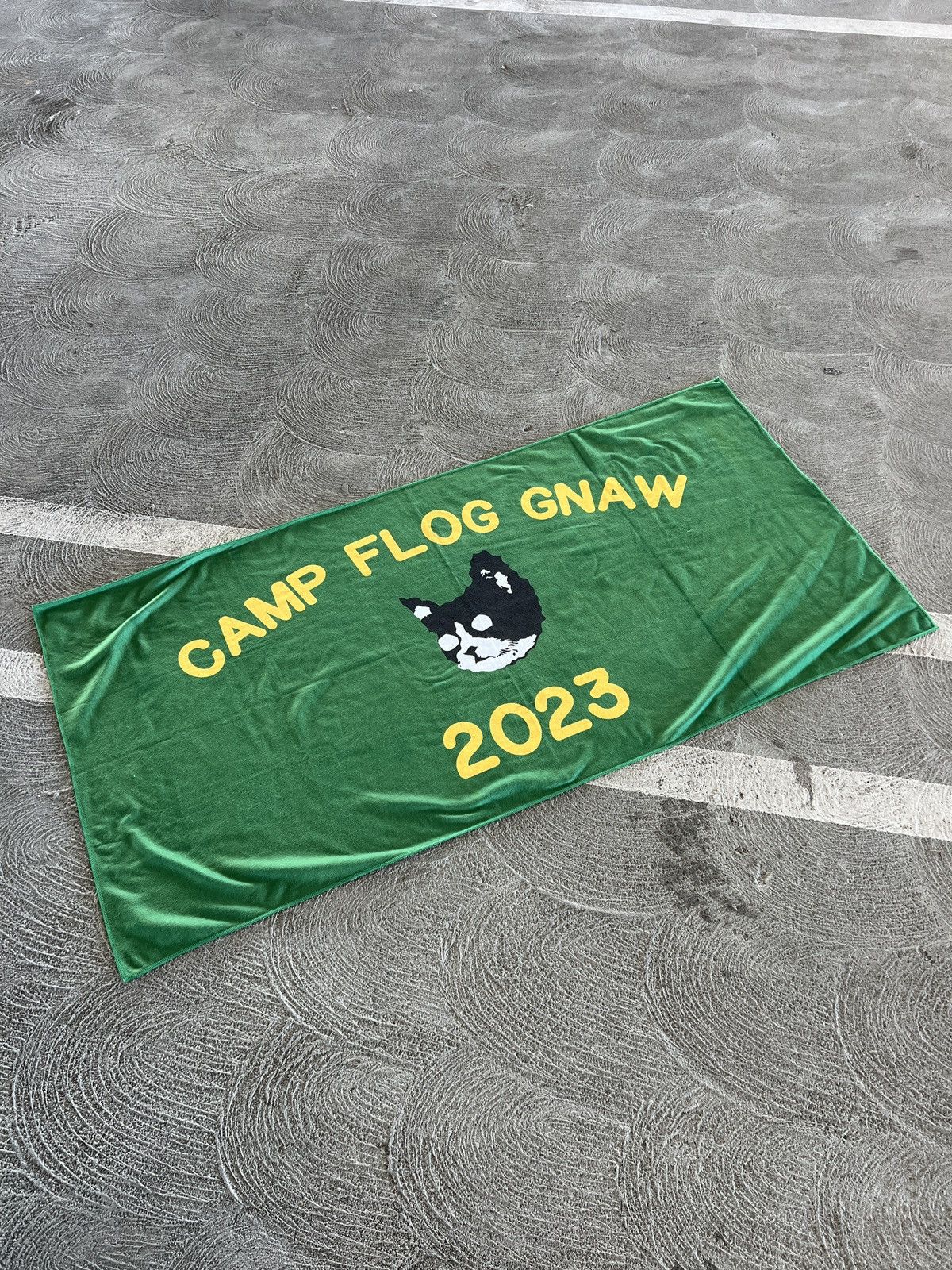 Golf Wang × Golf le Fleur Camp Flog Gnaw 2023 Flag | Grailed