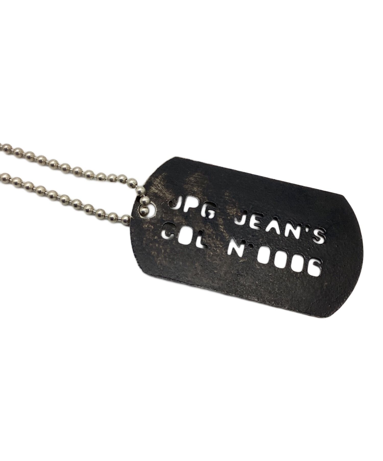 Jean Paul Gaultier 🐎 Dog Tag Necklace | Grailed