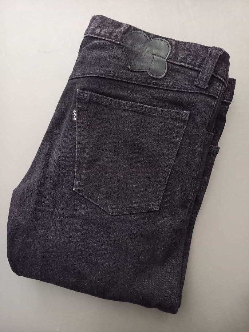 Number (N)ine number nine crying heart pain denim jeans | Grailed