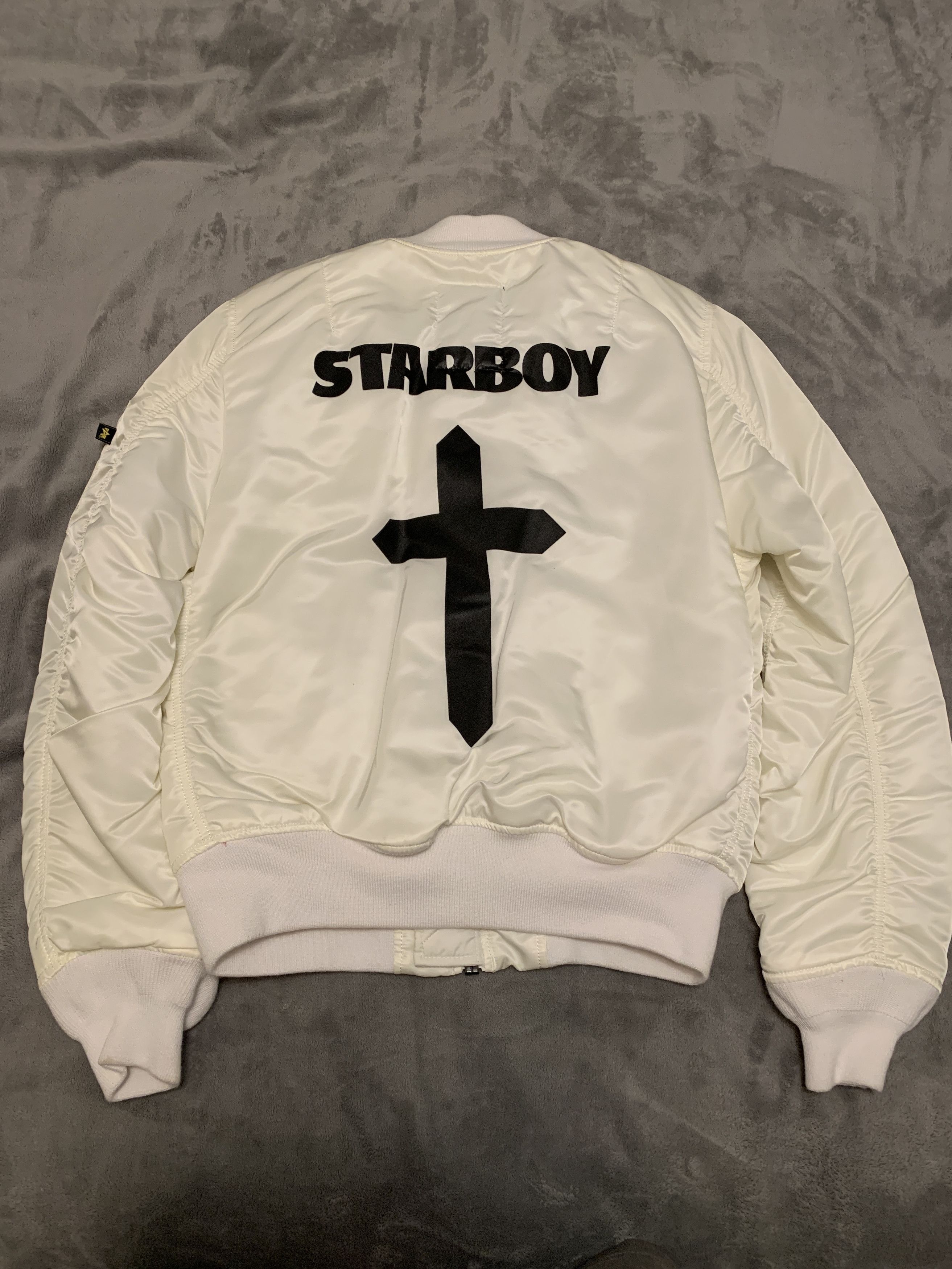 Alpha Industries the weeknd x alpha industries starboy bomber jacket ...