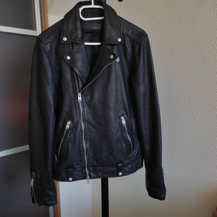 Allsaints All Saints Lomi Biker Leather Jacket Mens Grailed