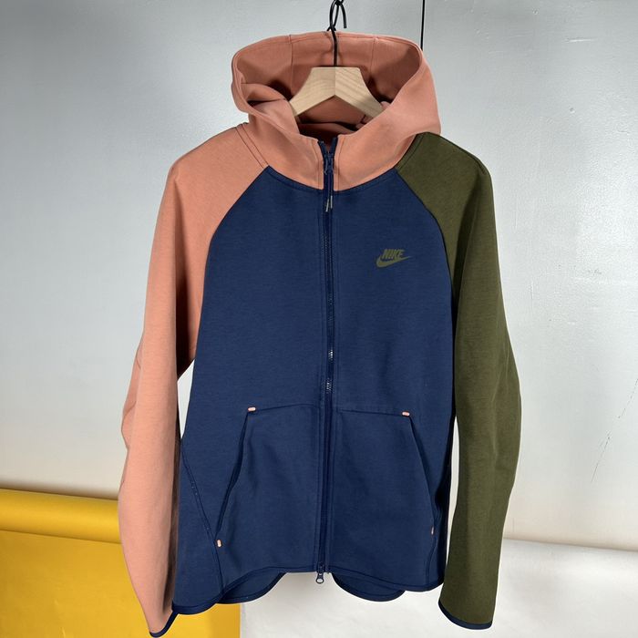 Nike Nike tech tri-color full-zip hoodie | Grailed