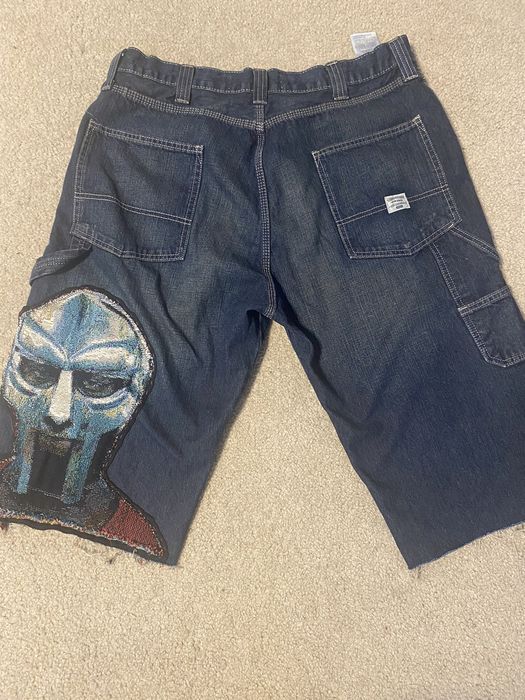 Vintage Jorts, Tapestry MF DOOM Patch JNCO Style Y2K | Grailed