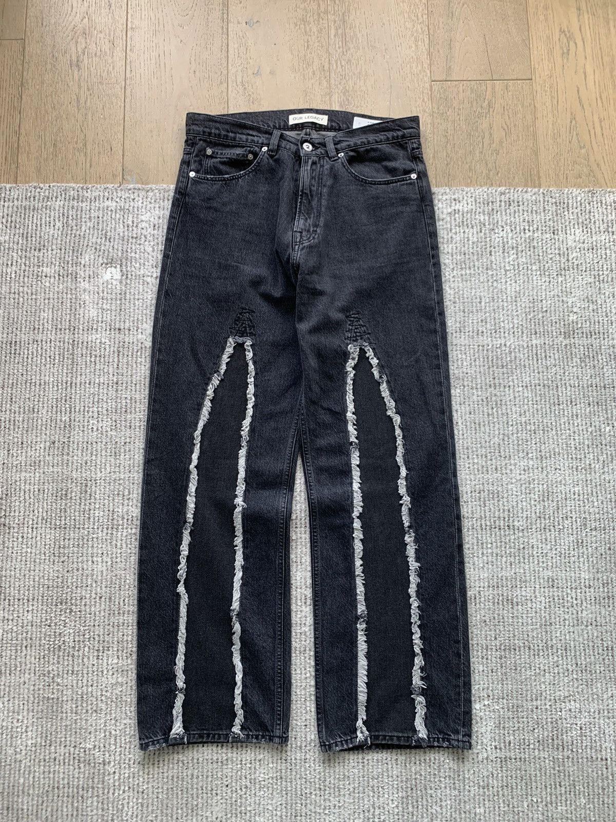 Our Legacy Our Legacy Third Cut Slash Denim | Grailed