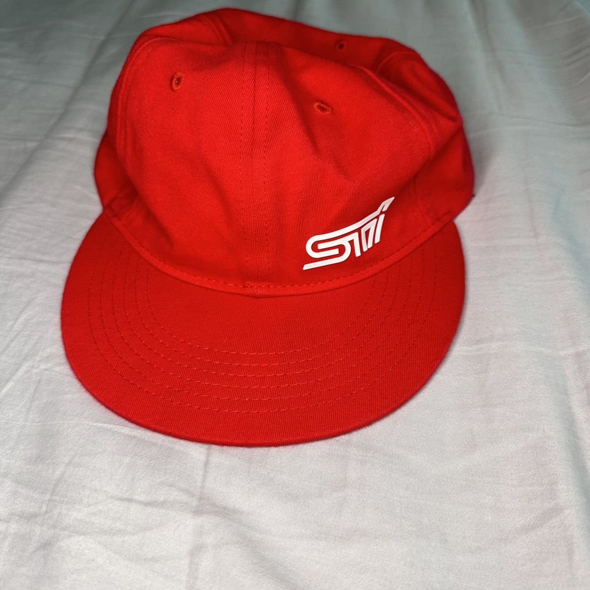 Streetwear Subaru STI hat Red Cap Baseball Hat Adjustable Car | Grailed
