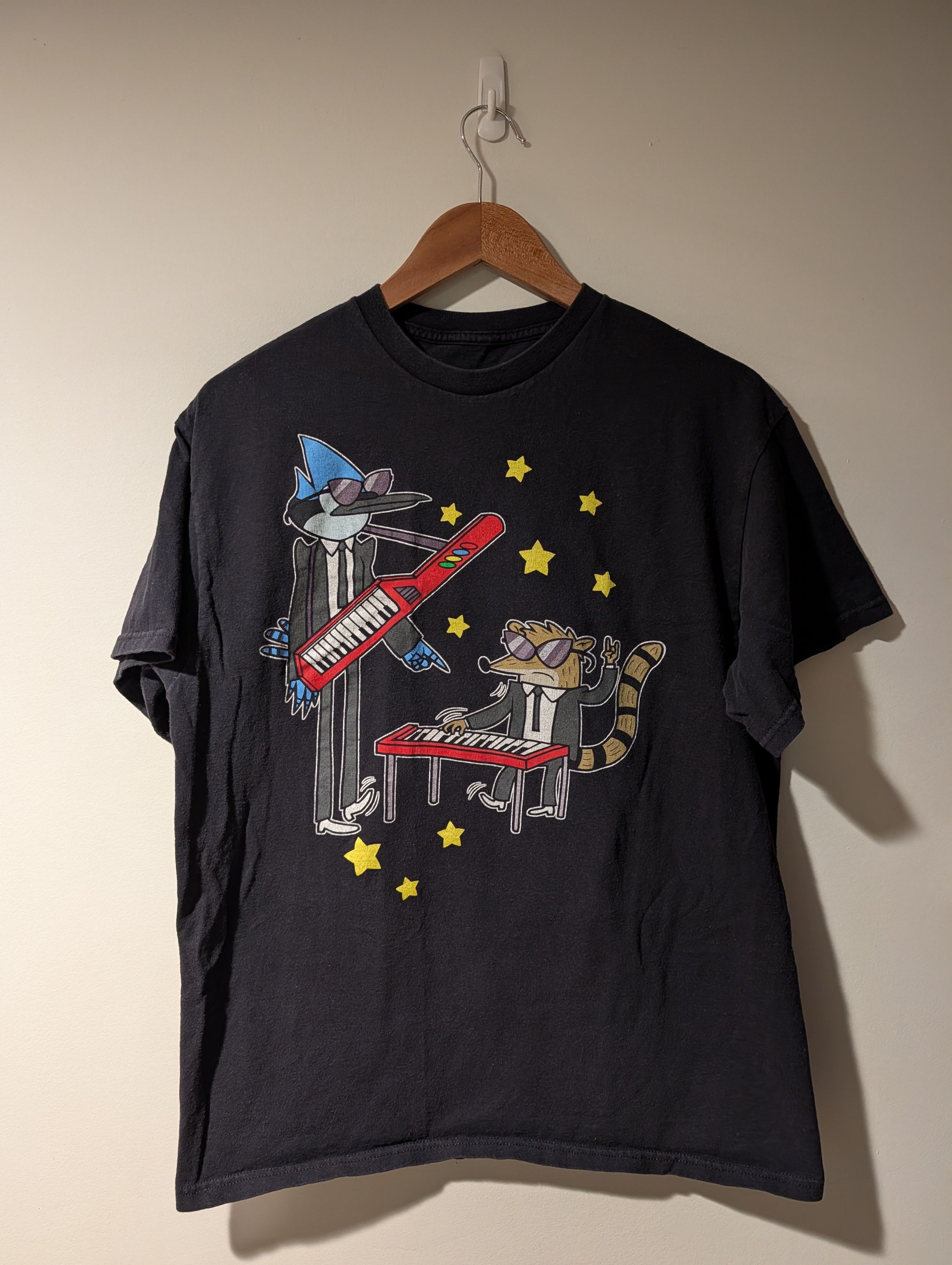 Cartoon Network Vintage 2010's Regular Show Mordecai and the Rigbys T ...
