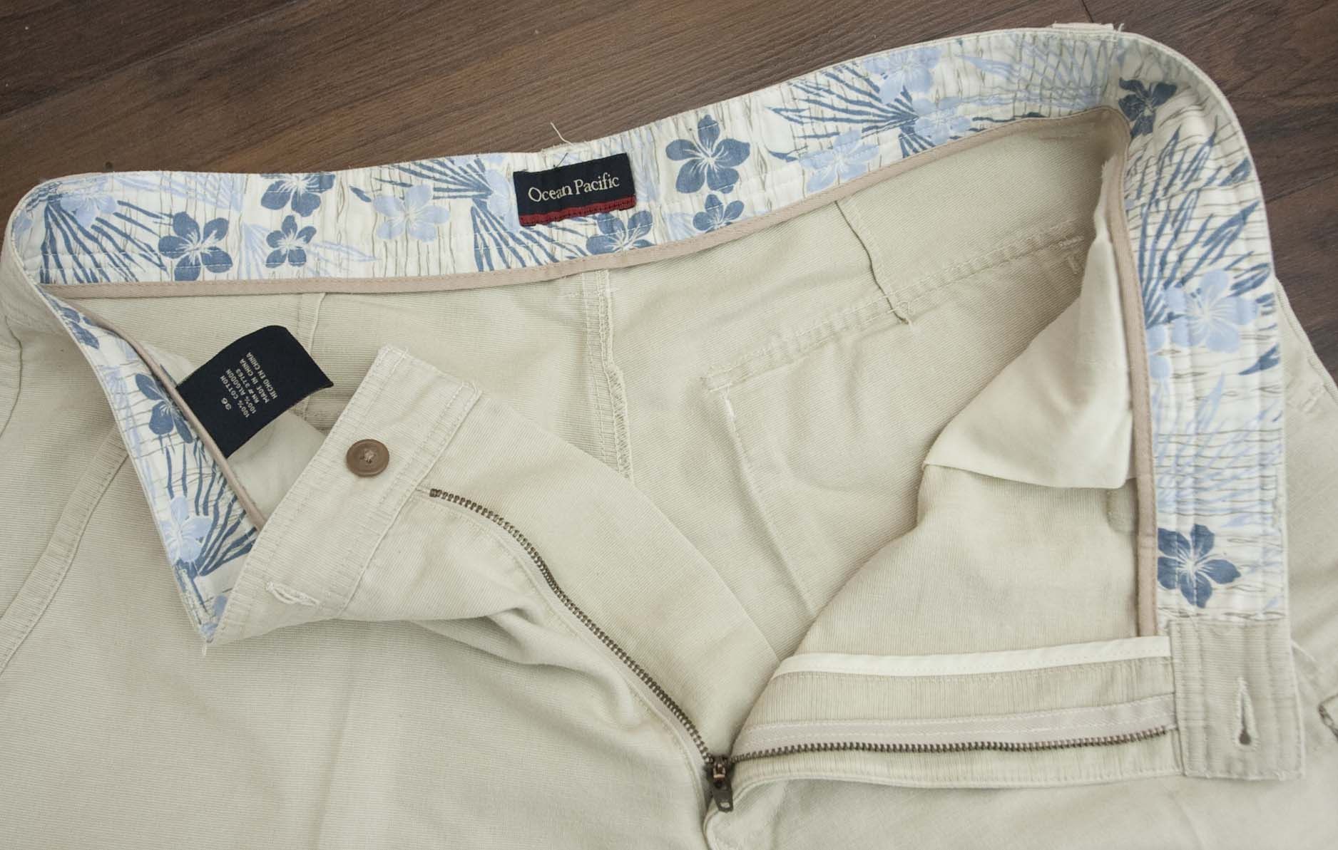 Vintage Ocean Pacific Shorts Cargo Beige Size 36 Vintage Grailed