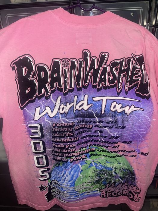 Vintage HELLSTAR Brainwashed World Tour T-Shirt | Grailed