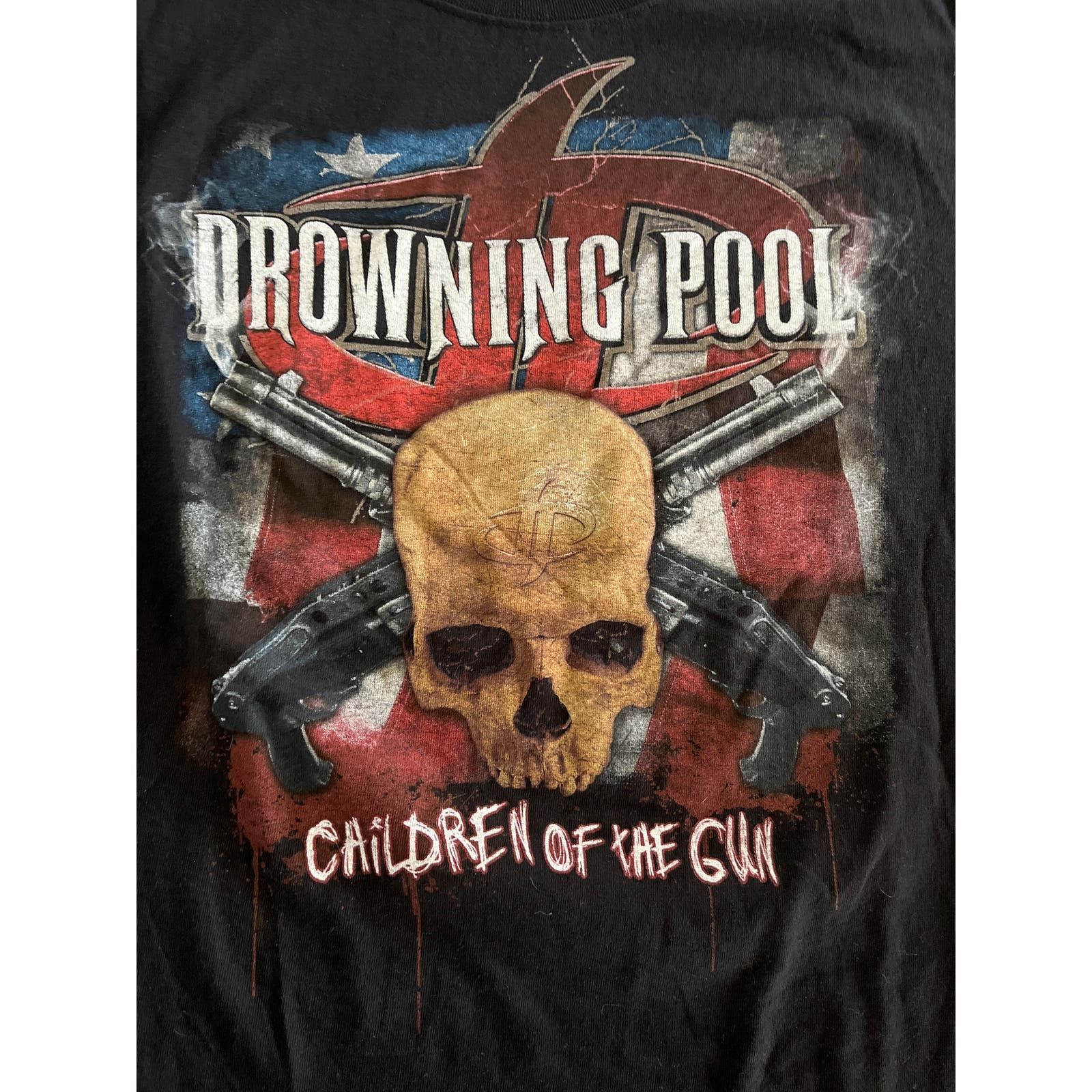 Liquid Blue Drowning Pool Children of the Gun Skull T-Shirt | Grailed