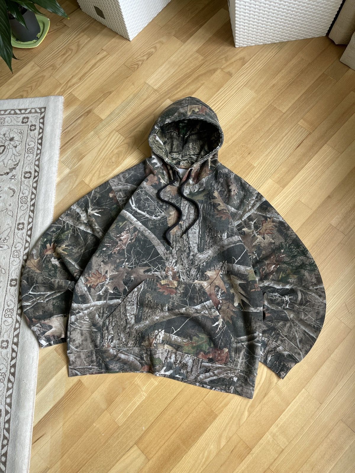 Vintage Vintage Real Tree Camo Boxy Hoodie | Grailed