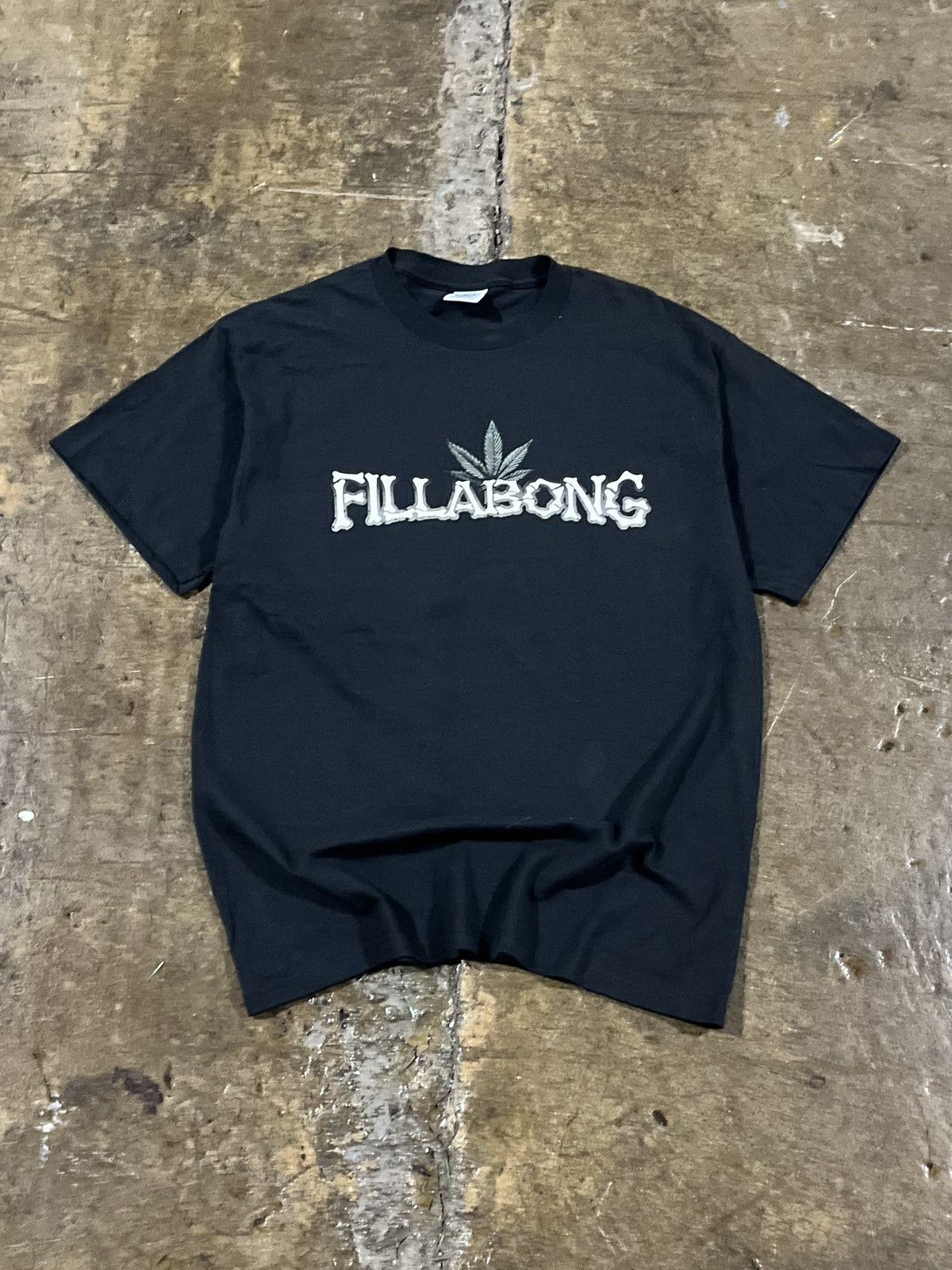 Billabong × Humor × Vintage Crazy Vintage Y2K Fillabong Weed Humor Drug ...