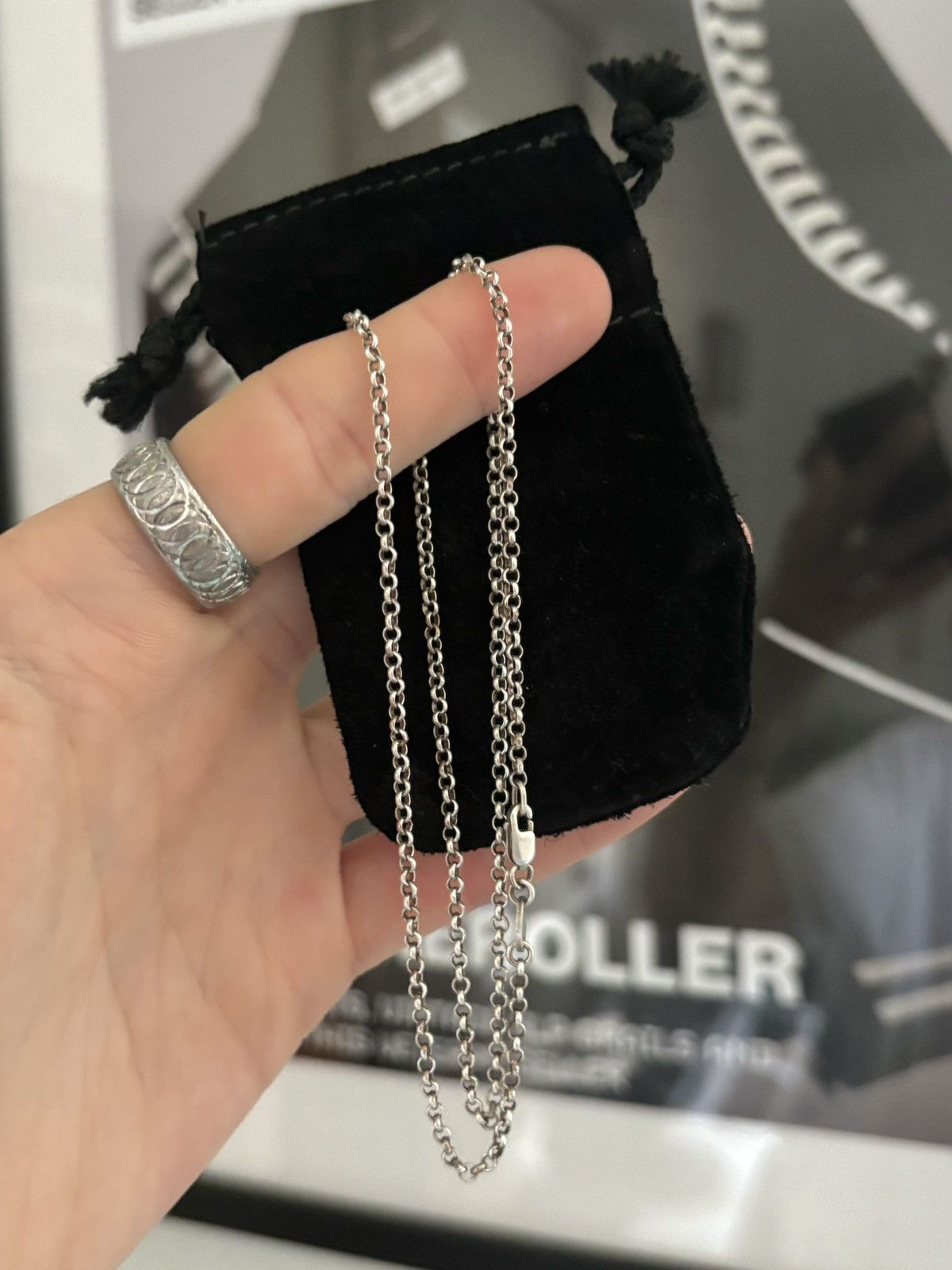 Chrome Hearts CH ROLL CHAIN NECKLACE | Grailed