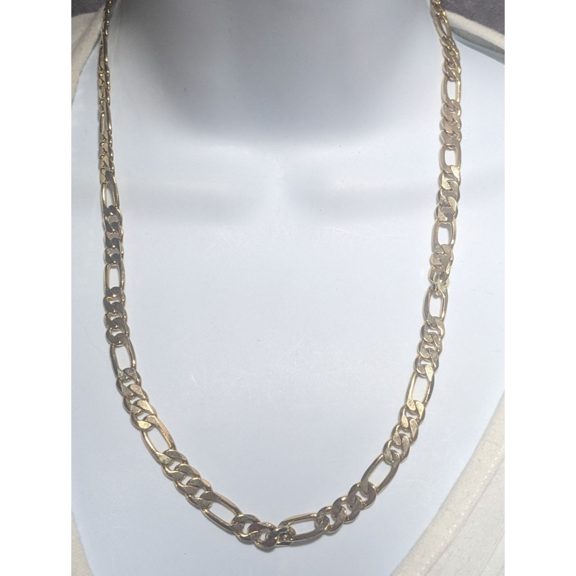 Other 24k Gold Plated Figaro Chain Necklace | Grailed