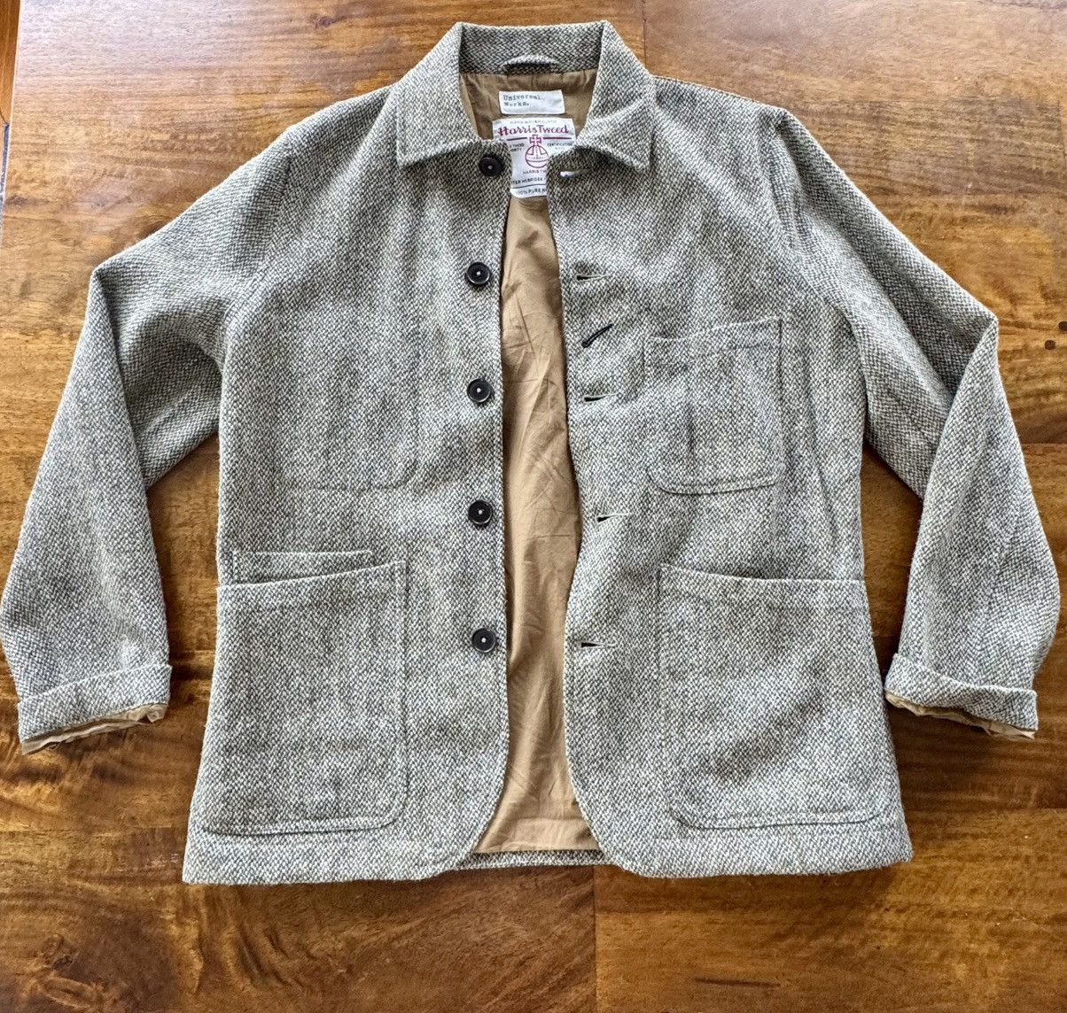 Harris Tweed × Universal Works Harris Tweed Universal Works - Work Coat ...
