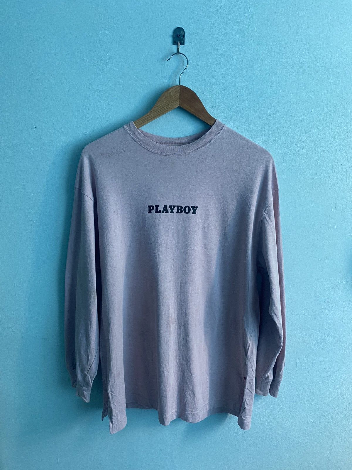 Playboy Hot Playboy x gu longsleeve tshirt Crazy Screen🚀 | Grailed