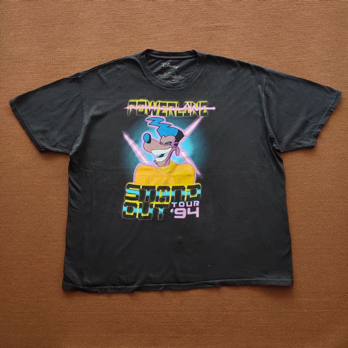 Disney POWERLINE STAND UP Disney Cartoon T-shirt | Grailed