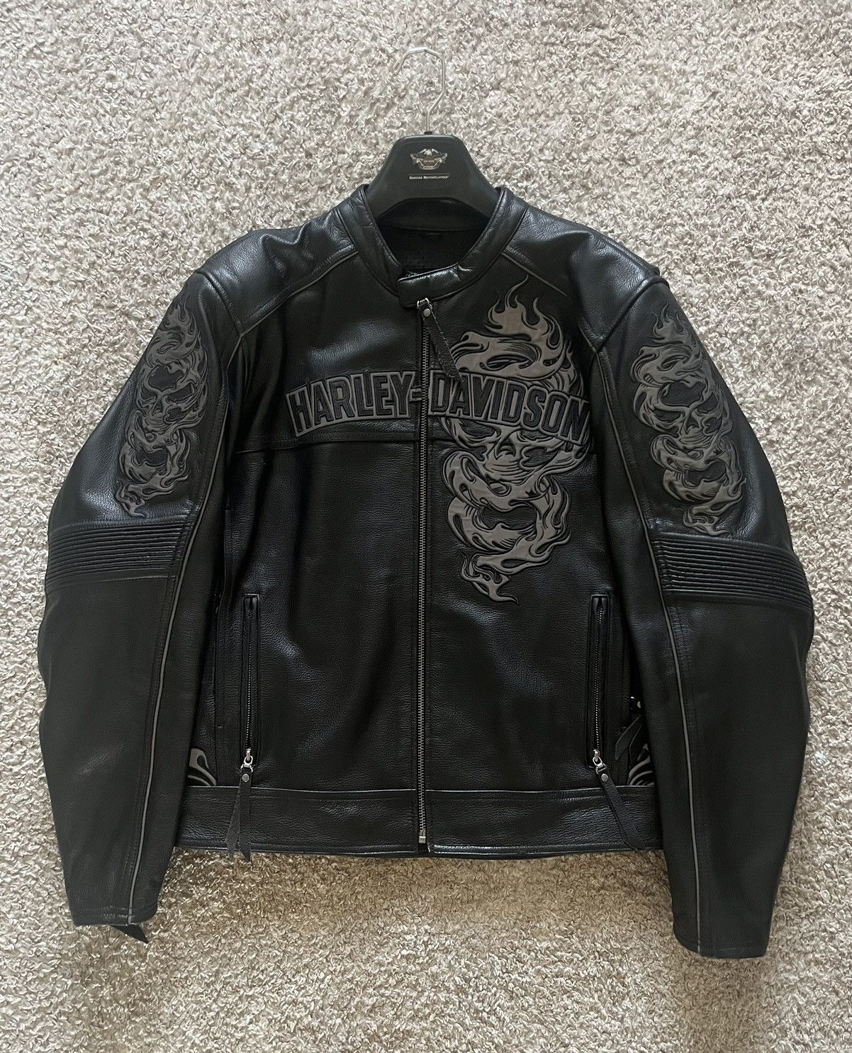 Harley Davidson ⚫️ Rare Harley Davidson Elemental 360 Reflective Jacket ...