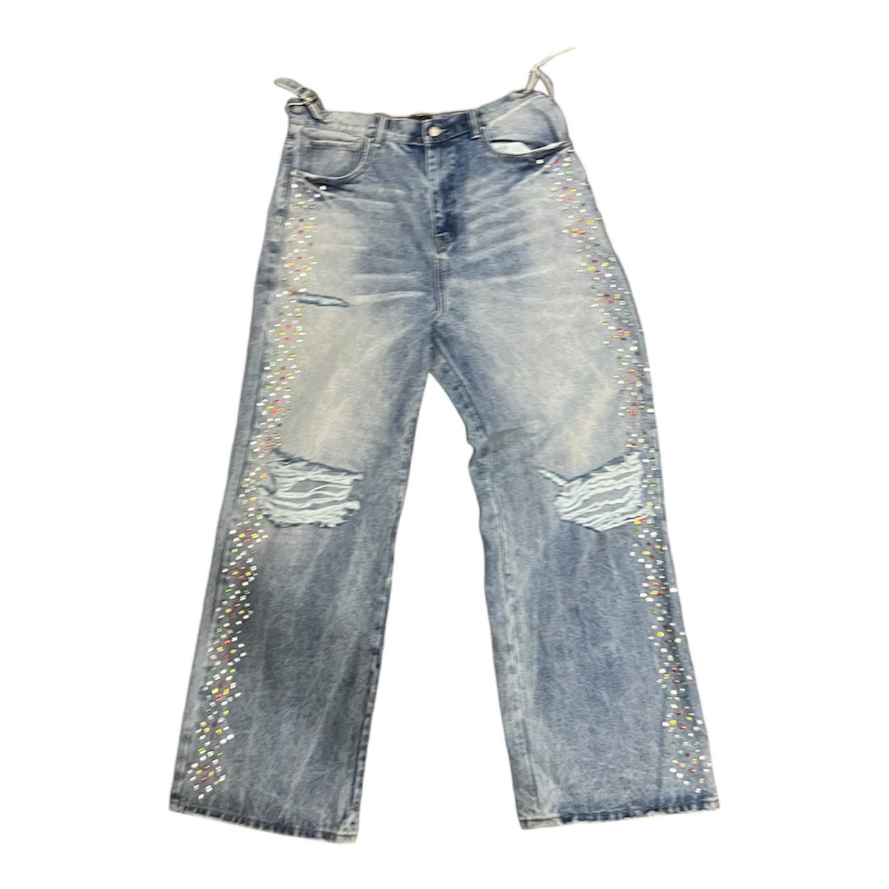 HMDD HMDD Baggy Crystal Jeans | Grailed