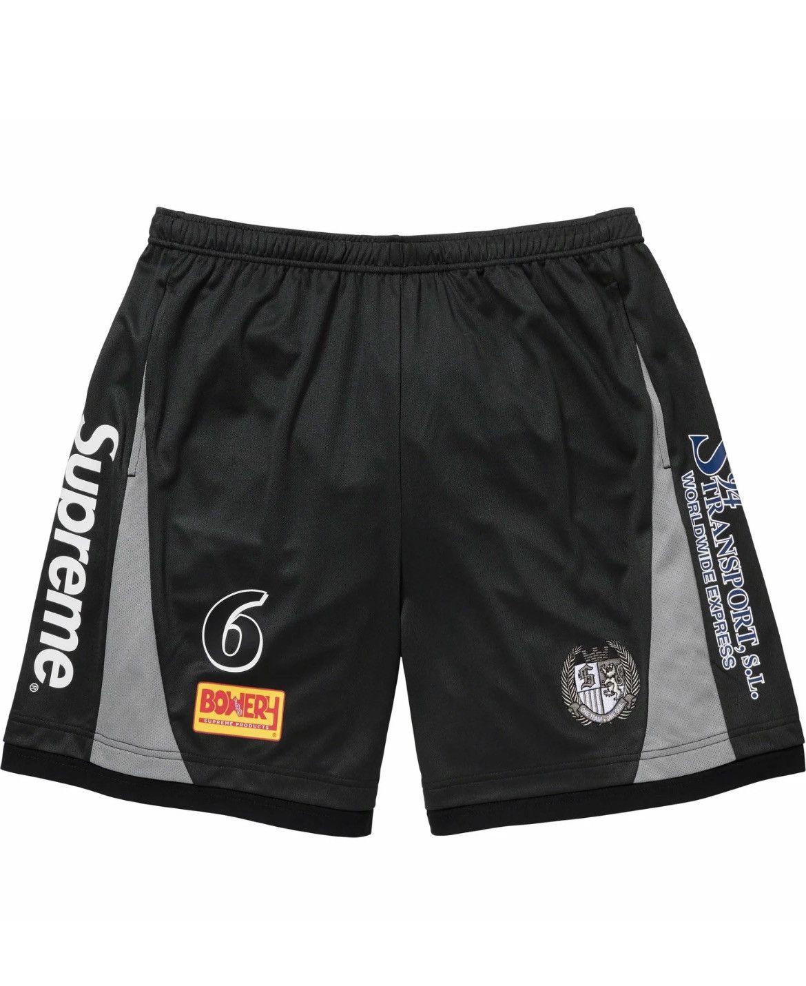 Supreme Supreme Black Soccer Short FW23 | Grailed