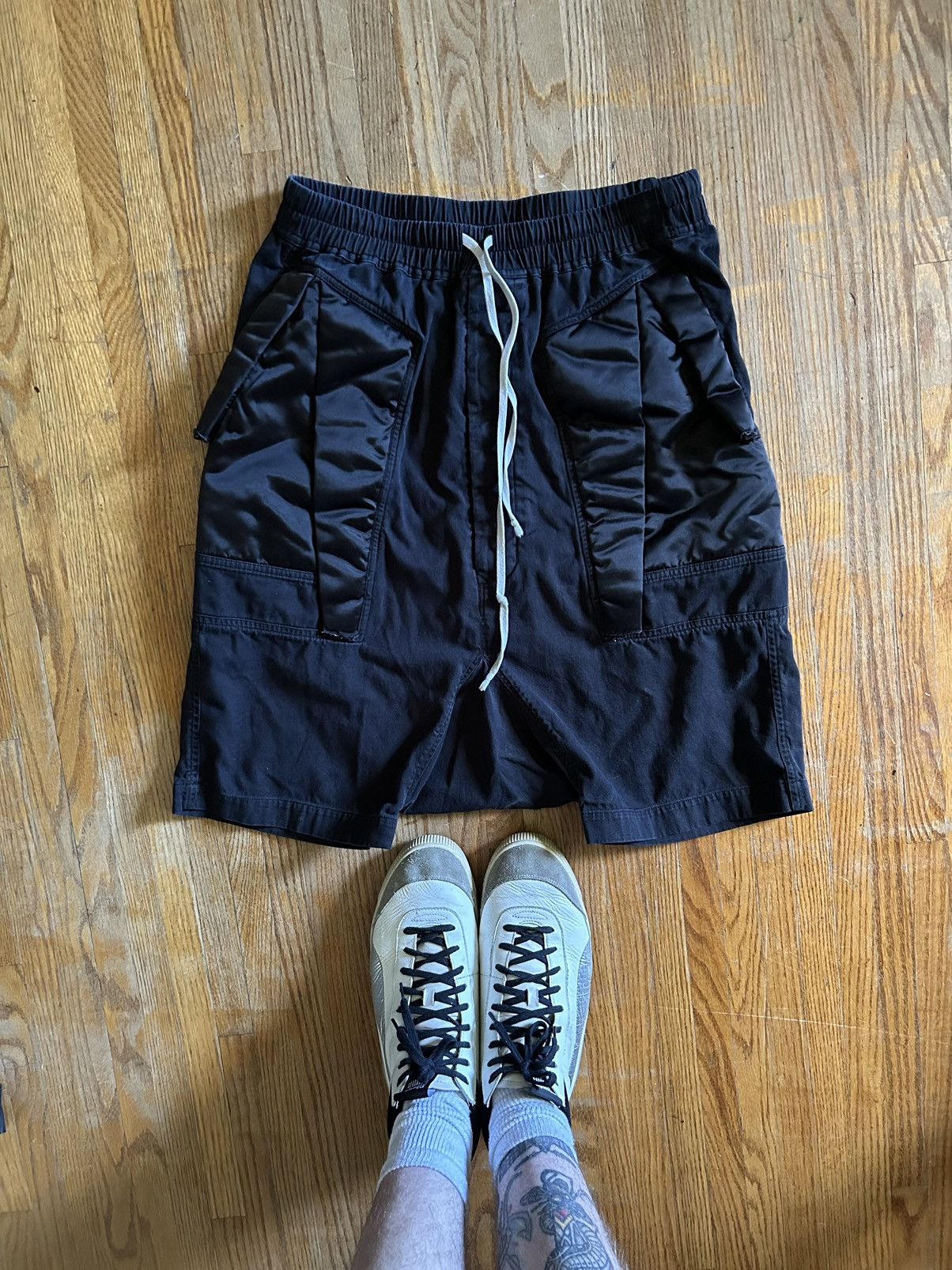 Rick Owens Rick Owens Double Line Shorts | Grailed