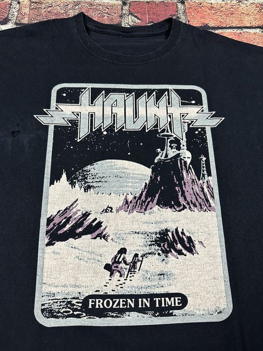 Vintage Haunt Band T Shirt Frozen in Time Heavy Metal | Grailed