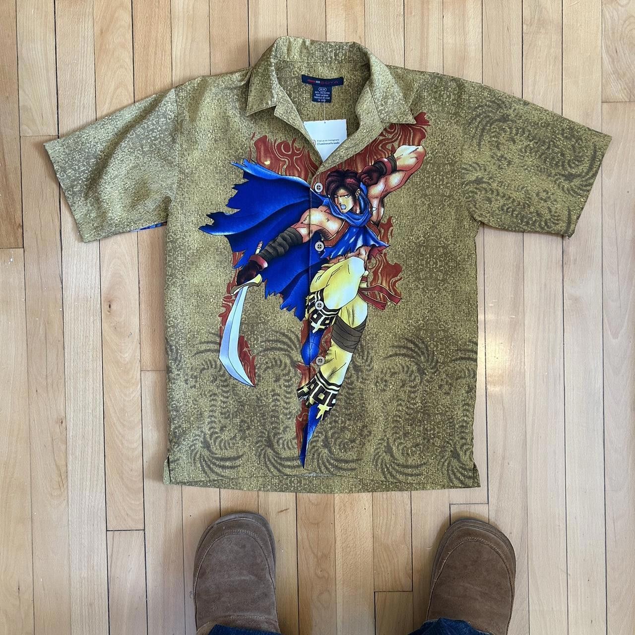 Designer Y2K Soya Anime Samurai Martial Arts AOP All Over Shirt | Grailed