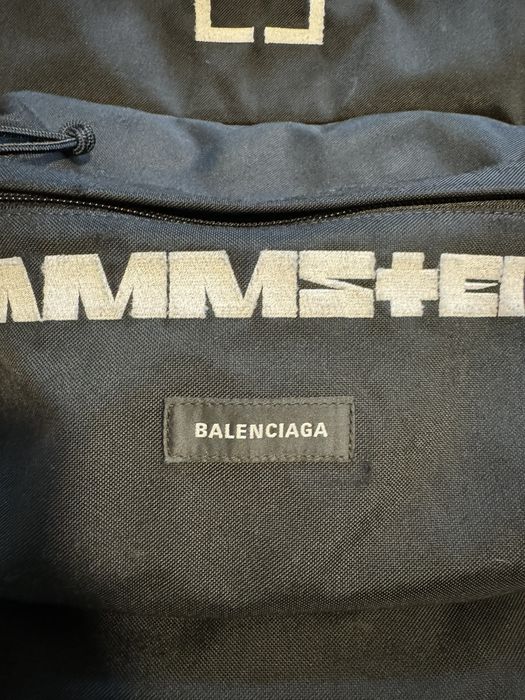 Balenciaga Balenciaga Oversized Rammstein Backpack | Grailed