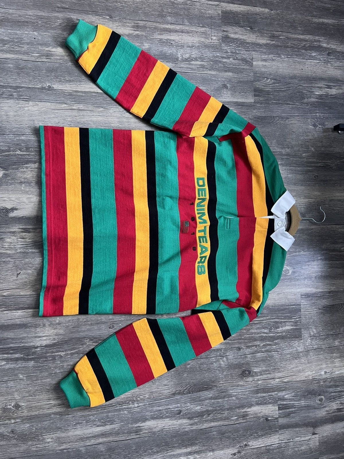 Denim Tears Denim Tears Tyson Rugby Grailed
