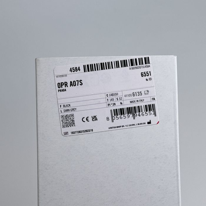 Prada NEW Prada PRA07S 1AB5S0 Cat Eye Rectangle Sunglasses PR A07S ...