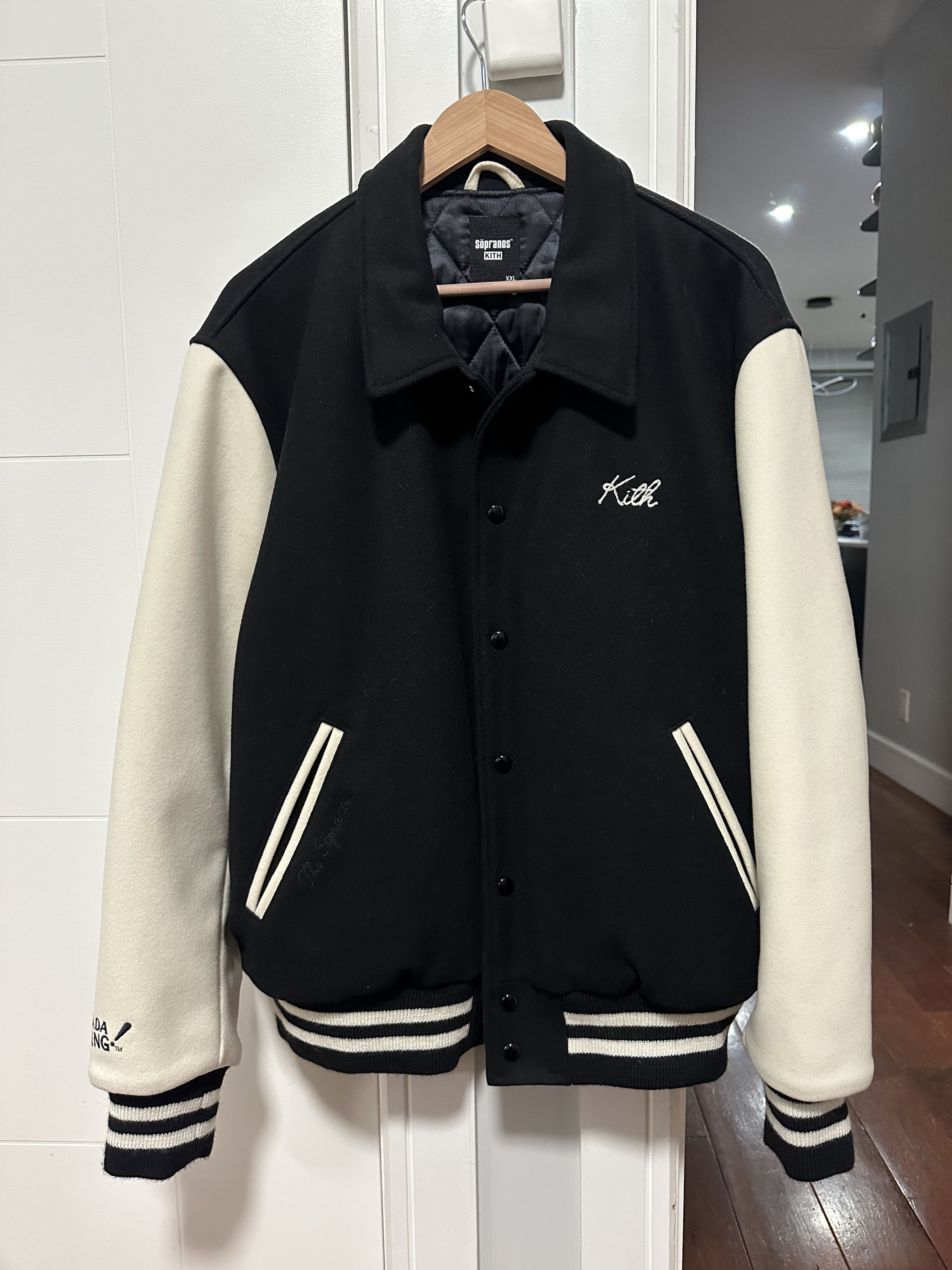 Kith Kith x Sopranos Golden Bear Varsity Jacket XXL | Grailed