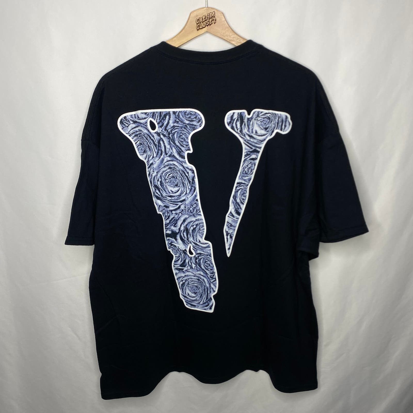 Vlone Pop Smoke Shoot for the Stars The Woo Rose Tour Merch Tee | Grailed