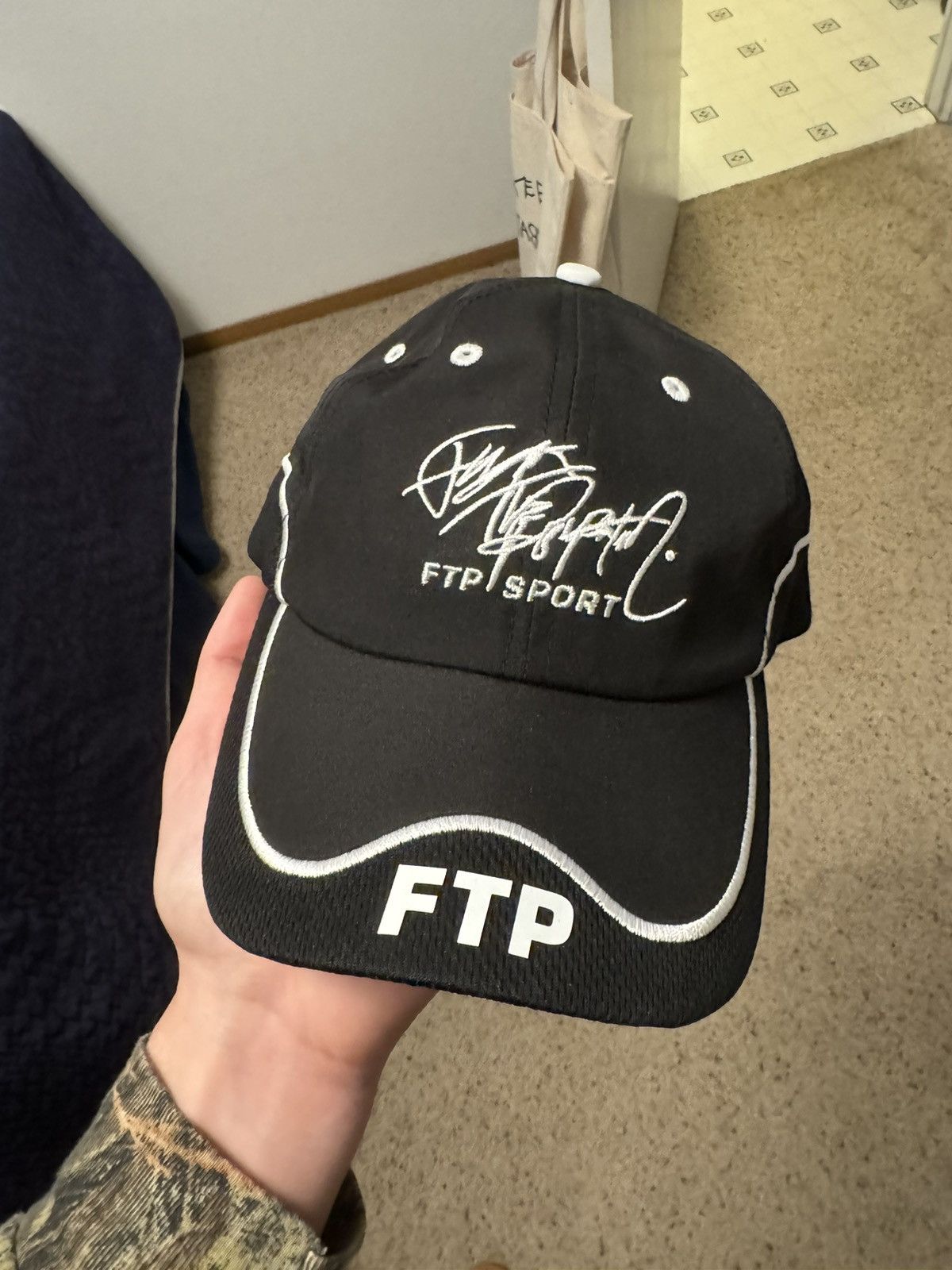 Fuck The Population FTP SPORT HAT BLACK | Grailed
