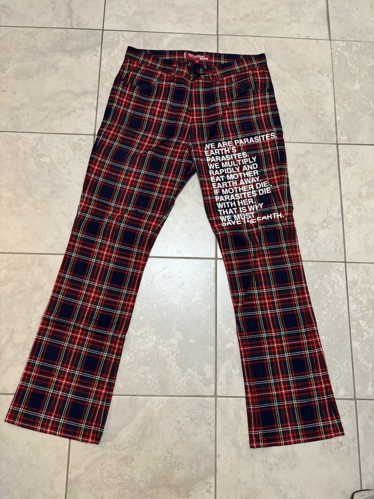 Comme des Garcons Rare vintage Comme des Garcons SS02 Parasite Poem ...