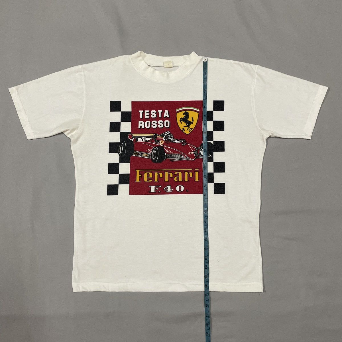 Ferrari × Vintage Vintage Ferrari F40 Testa Rosso Formula One t shirt ...