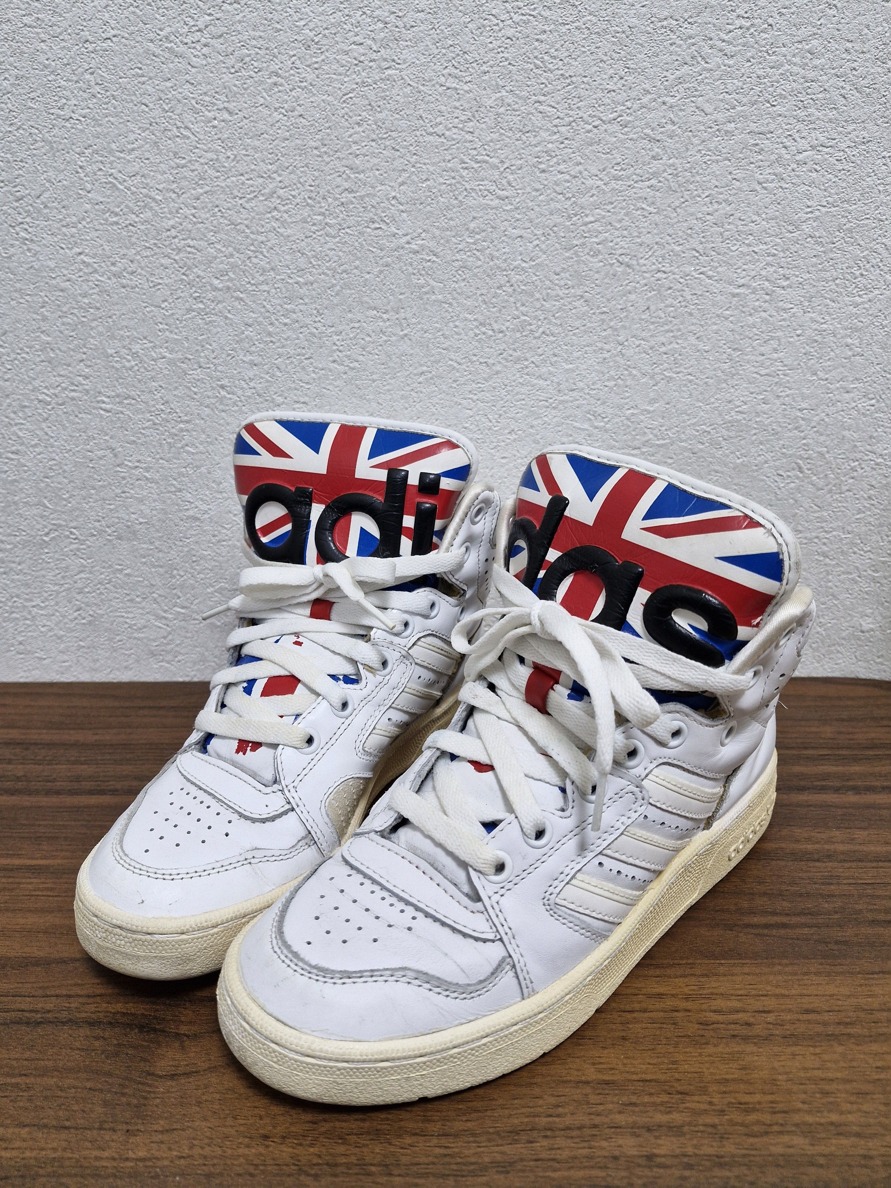 Adidas × Jeremy Scott ADIDAS JEREMY SCOTT Instinct Hi Union Jack ...