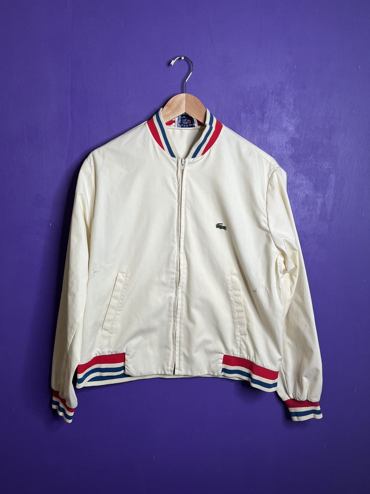 Izod × Lacoste × Vintage Vintage 80s IZOD Lacoste gator patch simple ...