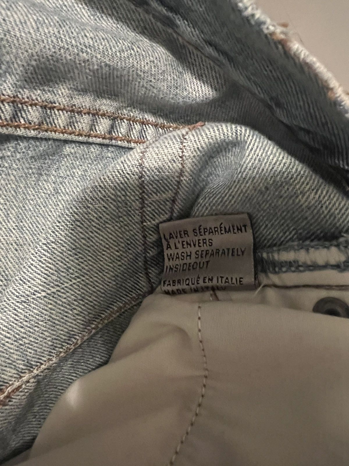 Dior SS06 Dior Hedi Slimane Crash denim | Grailed