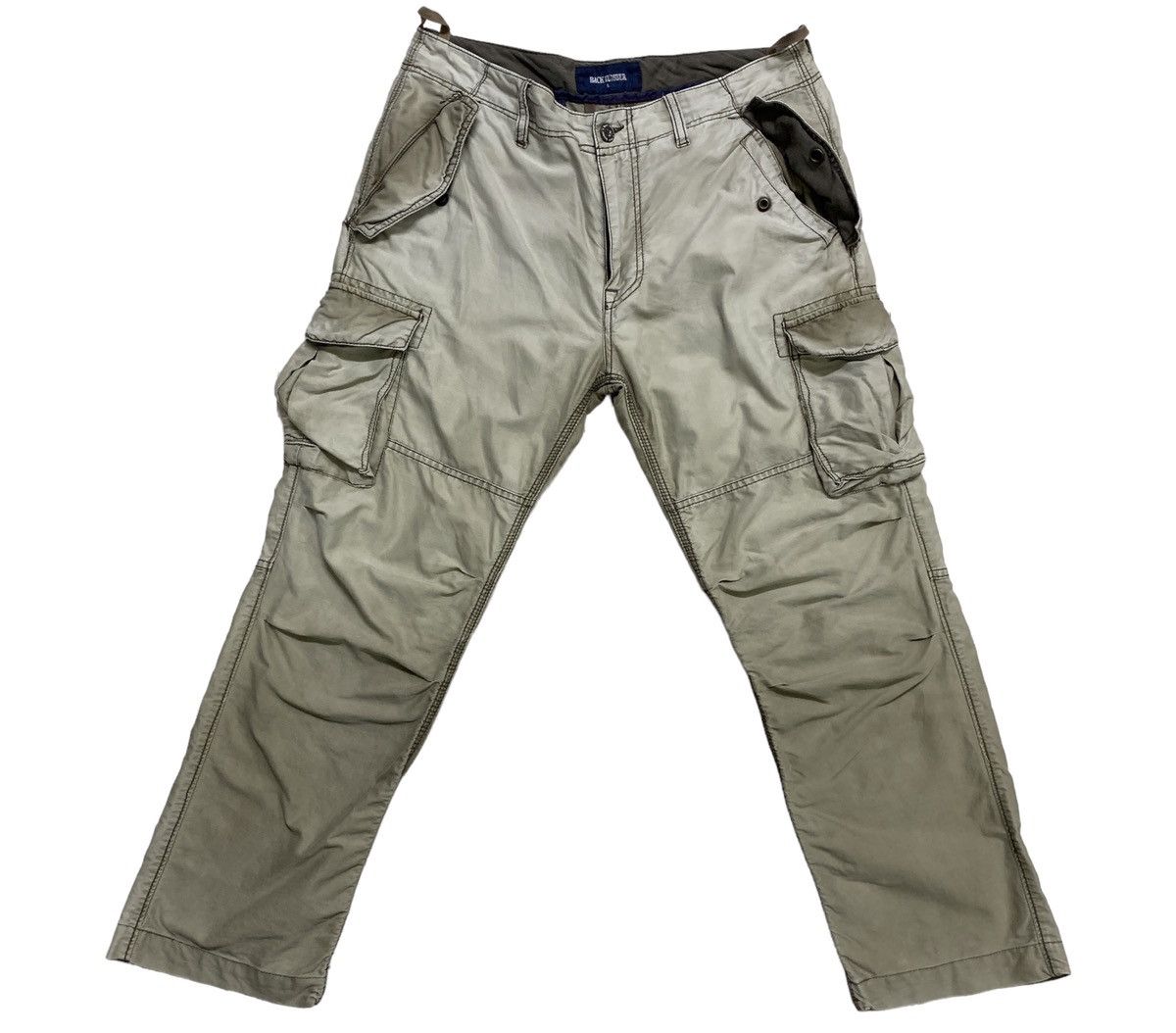 Japanese Brand × Streetwear × Vintage Back Number Gradient Faded Cargo ...