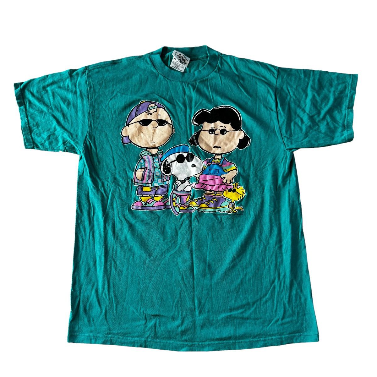 Vintage Vintage Charlie Brown Peanuts hip hop rap tee | Grailed